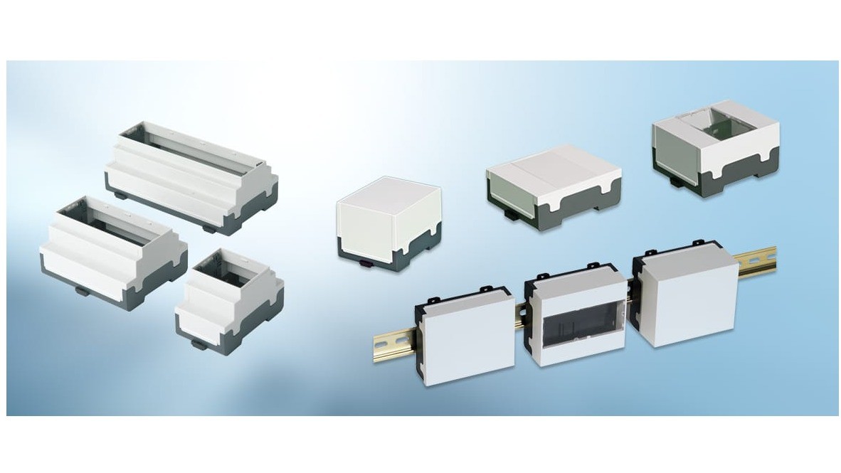 DIN rail housing apra RAIL DB – All About Automation Düsseldorf