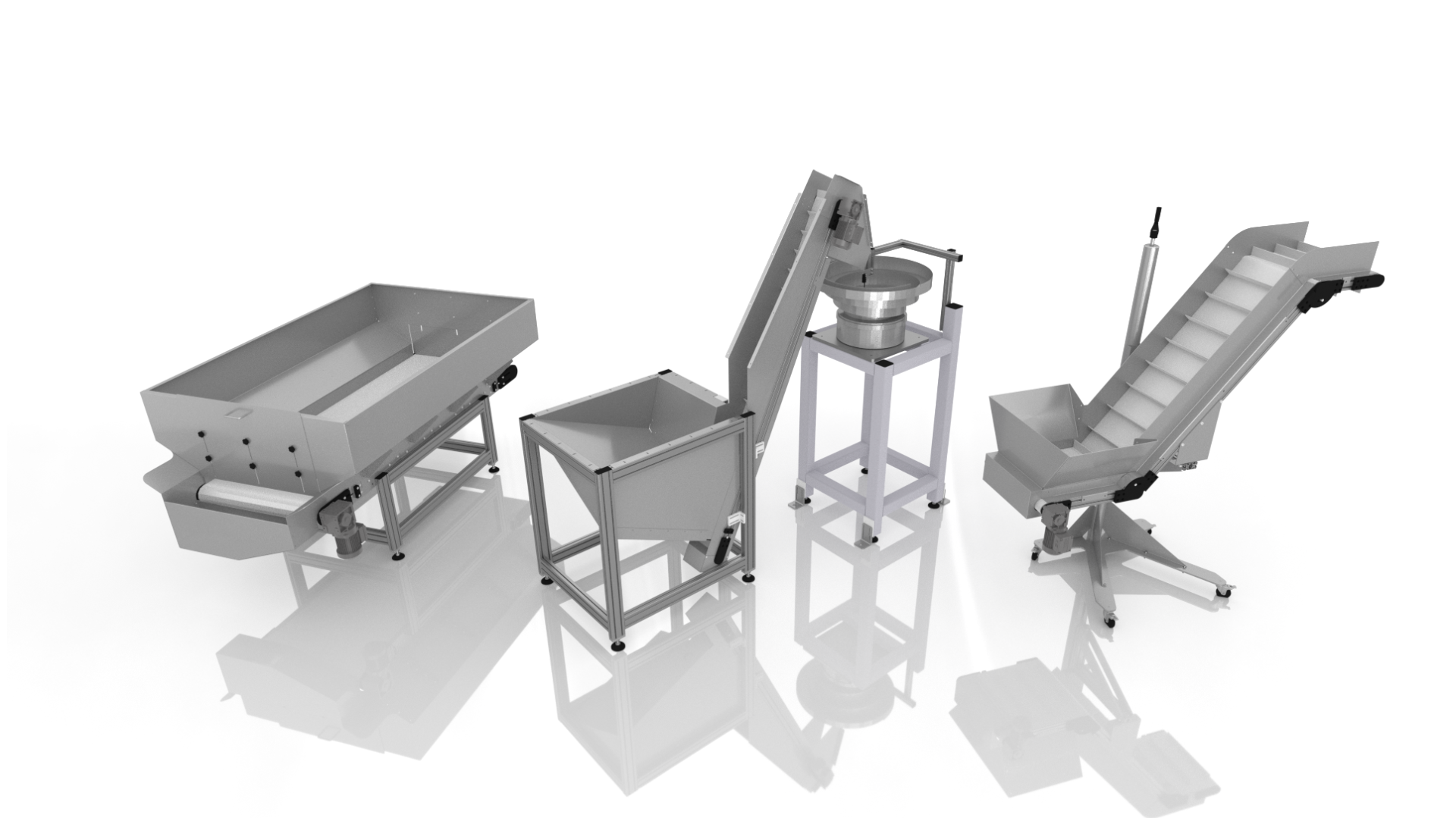 Minitrans bunker conveyors as ascending conveyors or Z-shaped conveyor belt – All About ...