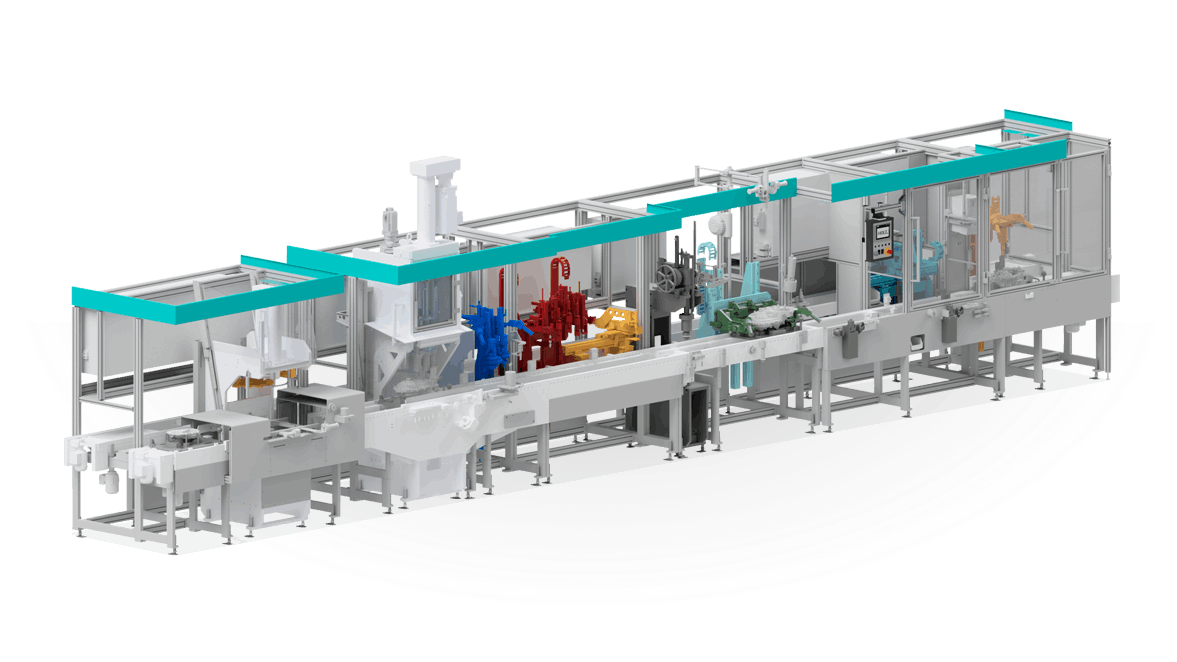 Gearbox assembly line [Automotive] – All About Automation Friedrichshafen