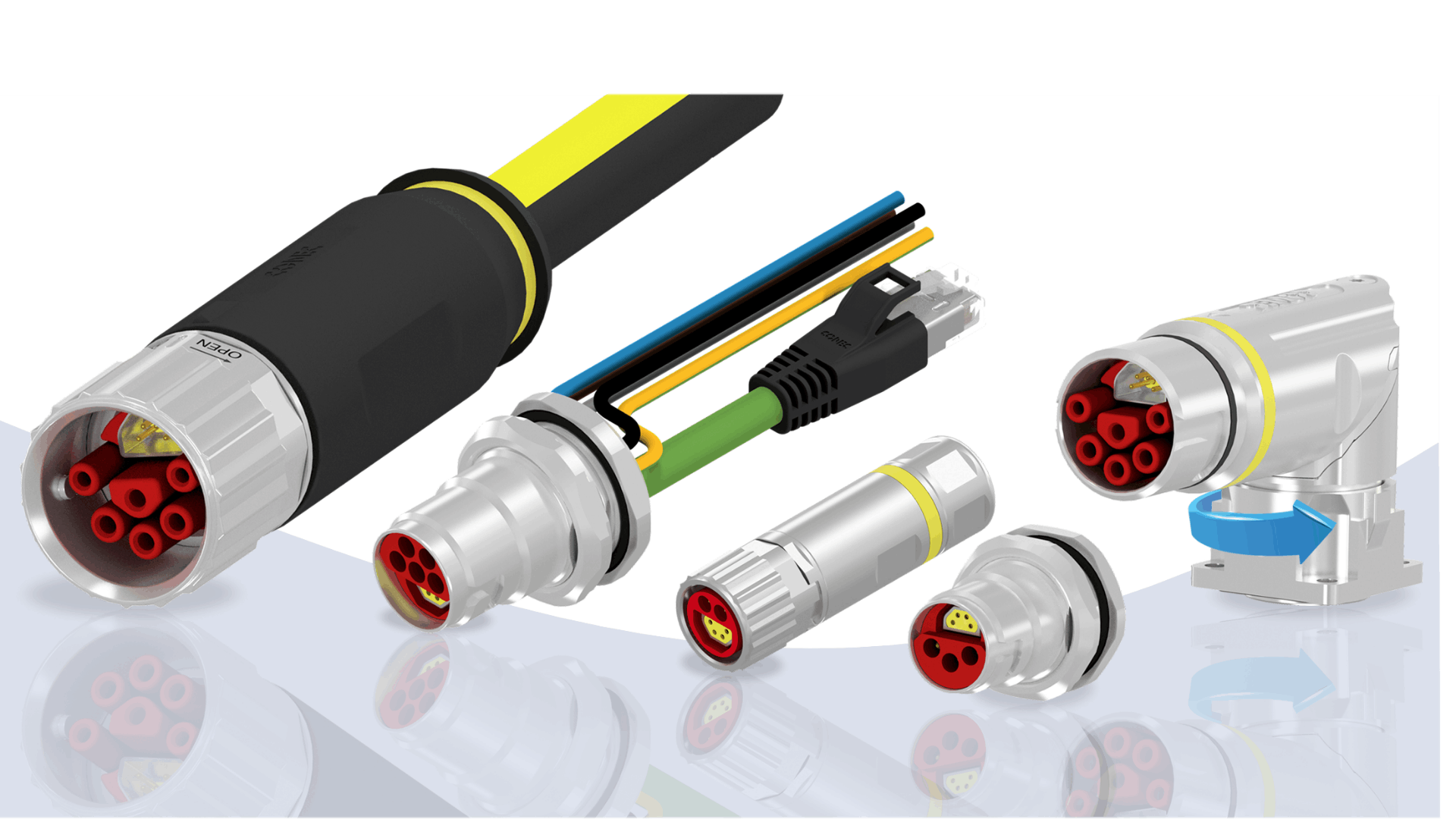 CONEC Hybrid Connector series B12, B17, B23, B40 – All About Automation ...