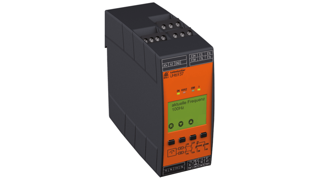 Speed and frequency monitor UH 6937 – All About Automation Friedrichshafen