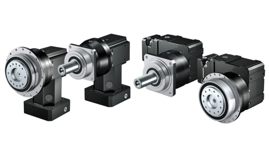 Planetary gear units paired with highly efficient helical bevel gear ...