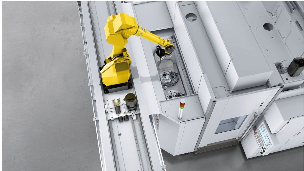 SW 7 axis robot gantry solution – All About Automation Friedrichshafen