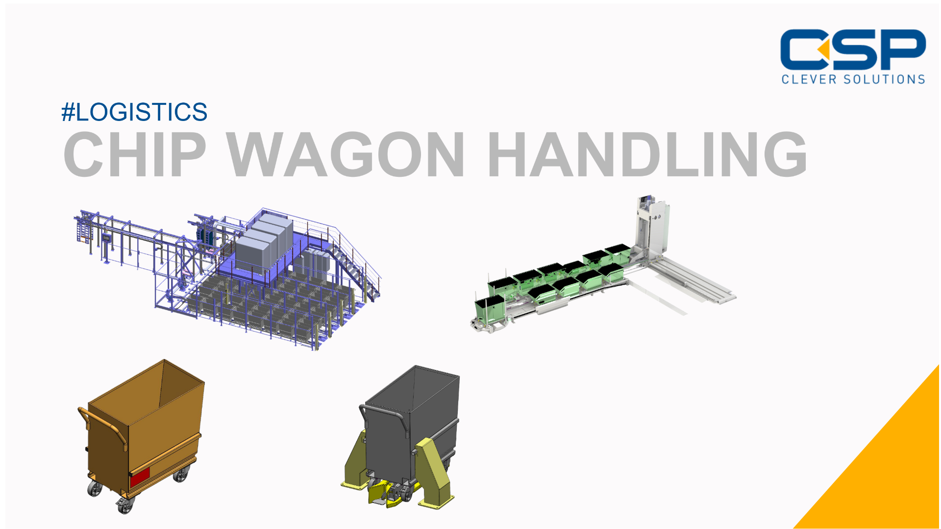 Chip wagon handling – All About Automation Friedrichshafen