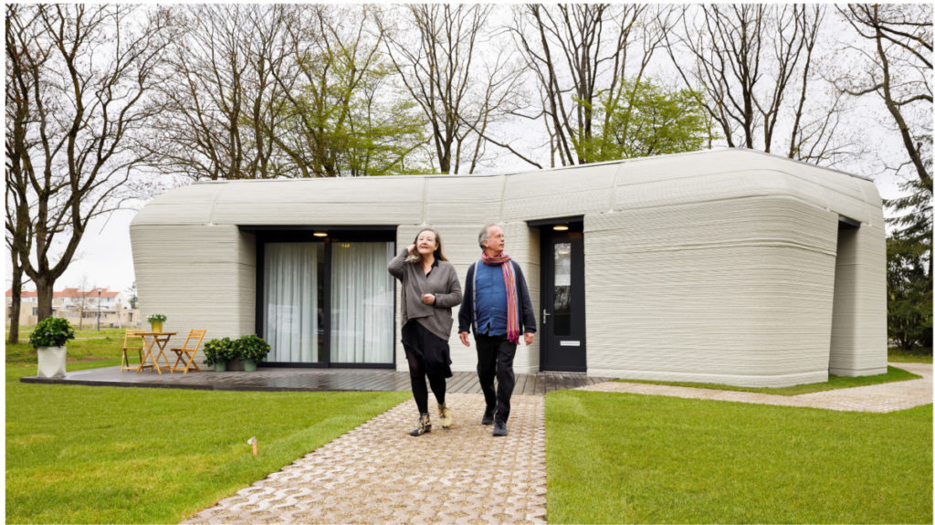 3D concrete printing – Futurebuild Belgium