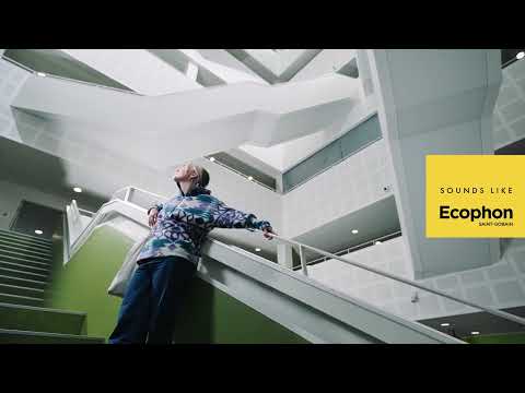 Ecophon Clipso – acoustic ceiling – Futurebuild Belgium