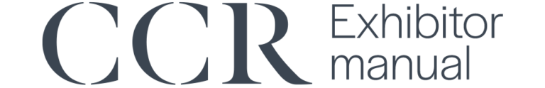 Exhibitor Manual | CCR