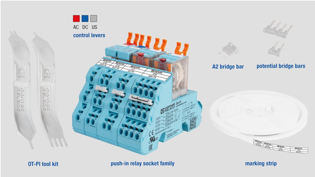 Push-in relay sockets – All About Automation Zurich