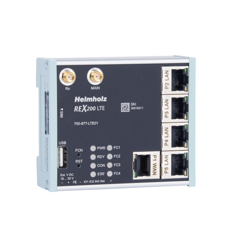 REX 200 Industrial Ethernet Router – All About Automation Friedrichshafen
