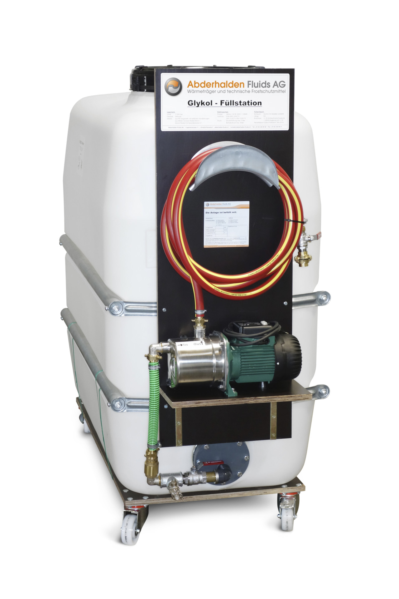 Glykol-Füllstation 1’100 Liter – All About Automation Zurich
