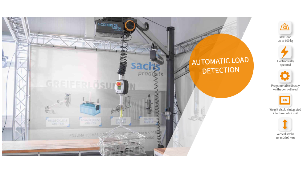 E-CORDIS ELECTRONIC ROPE BALANCER – All About Automation Friedrichshafen