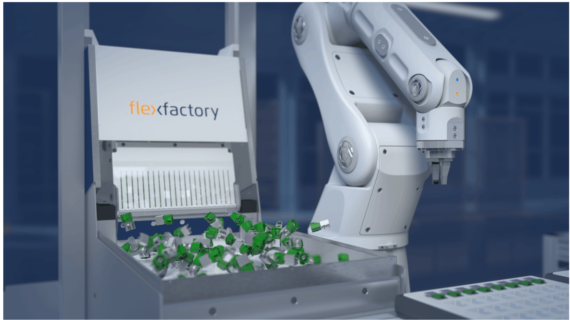 flexfeeder X Series – All About Automation Friedrichshafen