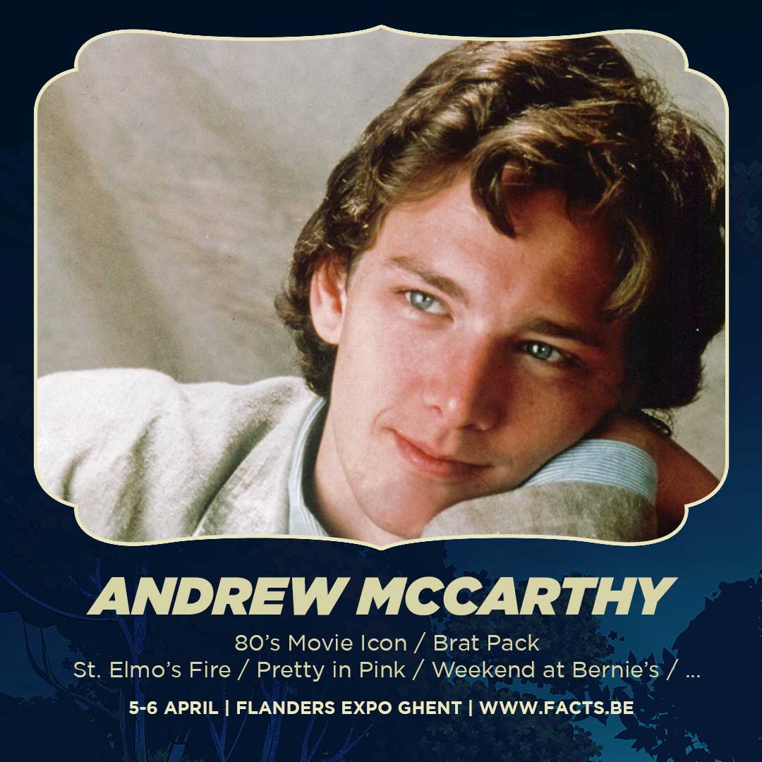 Andrew McCarthy is coming to FACTS on April 5-6 2025!