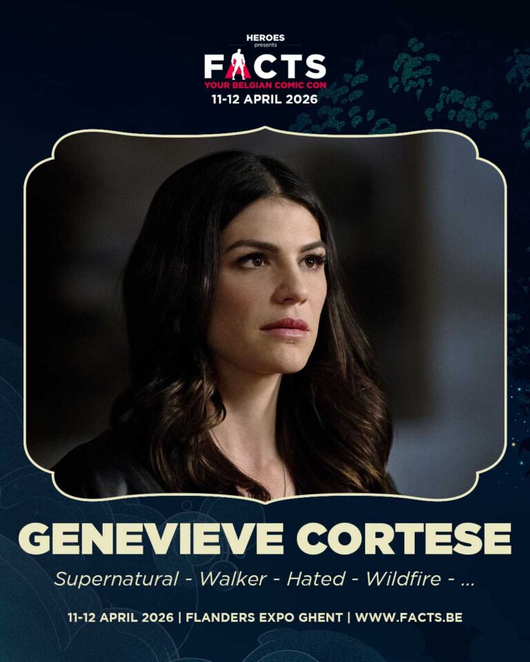 Supernatural actress Genevieve Padalecki is coming to Ghent!