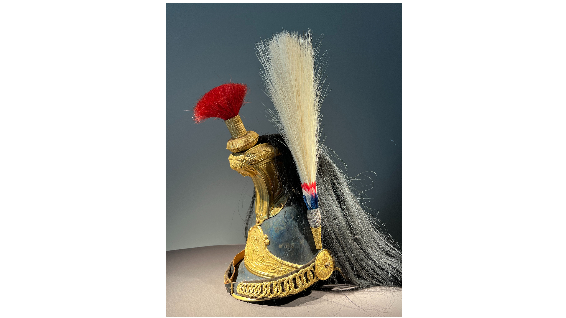 Rare officer’s helmet of the cuirassiers de la Garde model 1854 – Antica