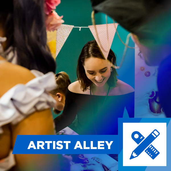 Artist Alley at Comic Con Denmark
