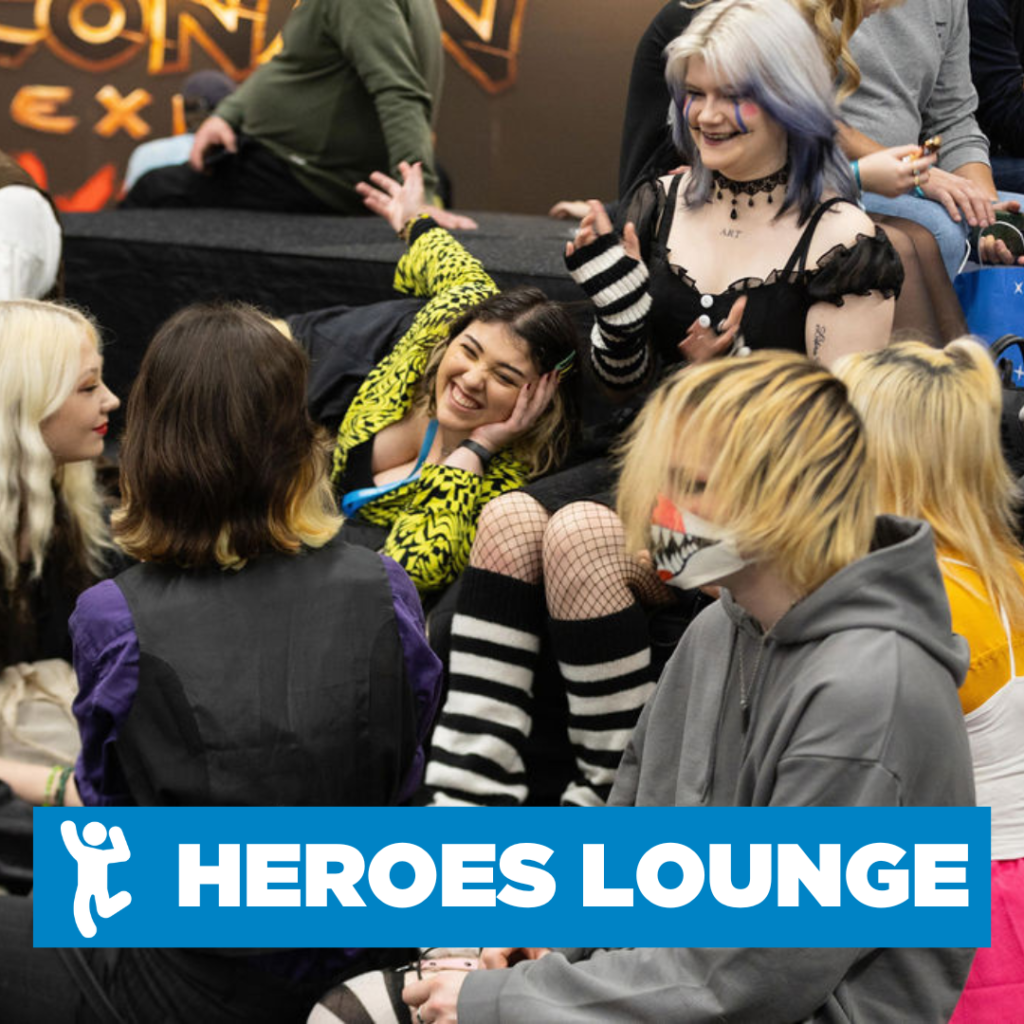 Activity areas at Comic Con Denmark