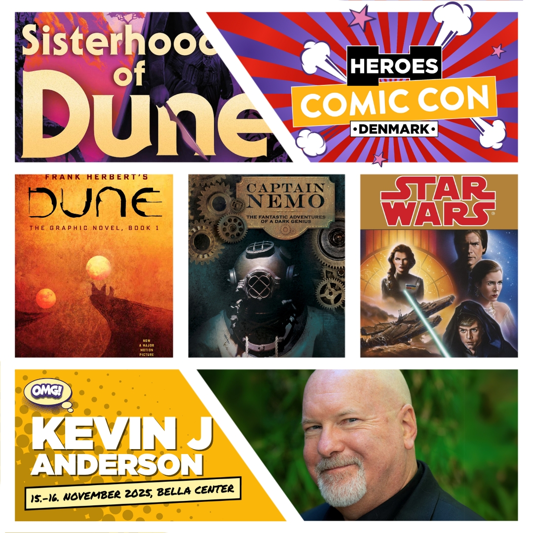 Kevin J Anderson | Comic Con Denmark