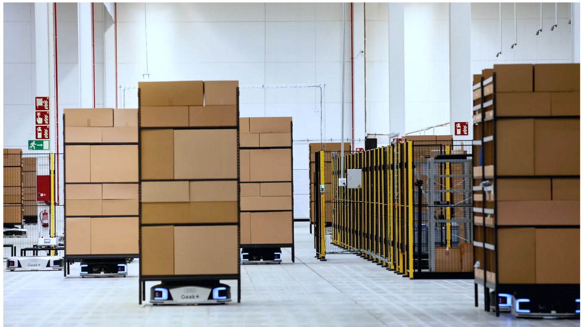 Geek + Autonome Mobile Roboter (AMR) – LOGISTICS & AUTOMATION Dortmund