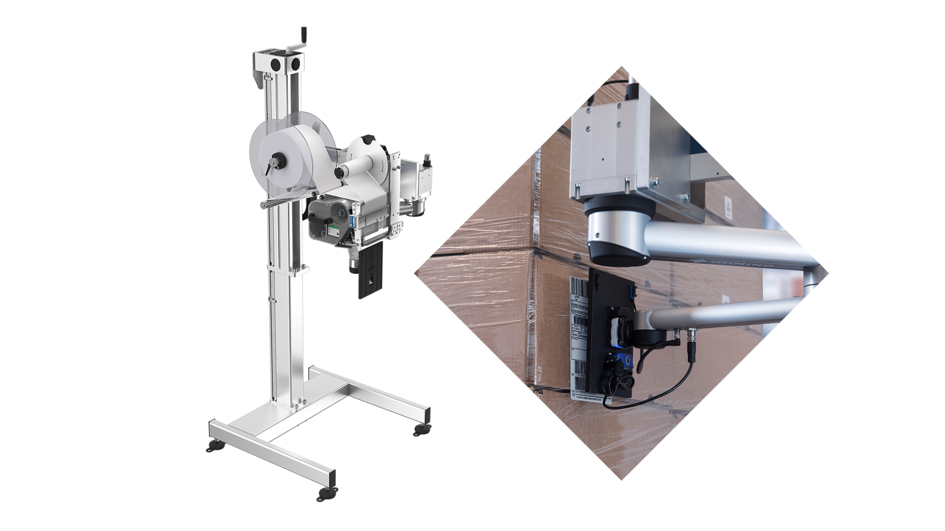 Mx350i-eP: Pallet Labeller – EMPACK Messe DE