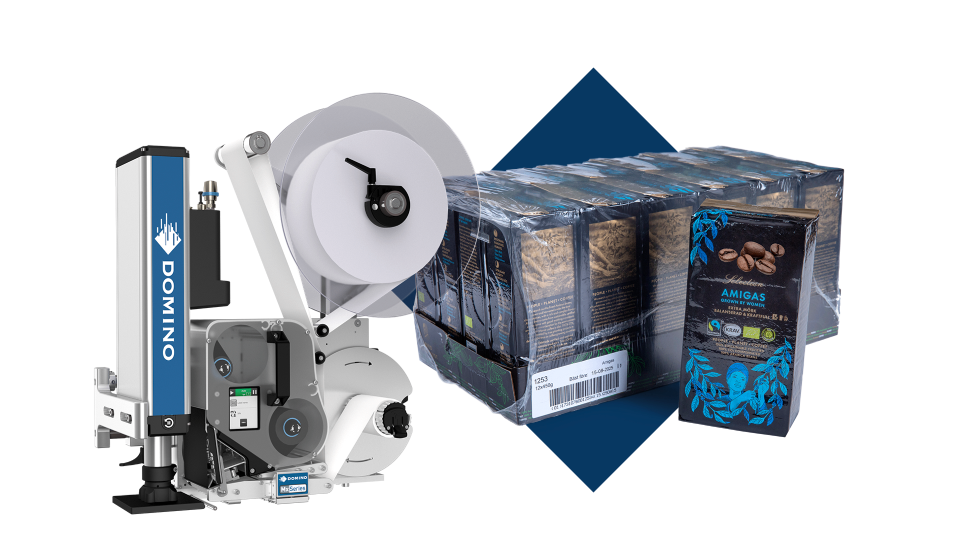 Mx-Series: Print and Apply Labelling Systems – EMPACK Messe DE