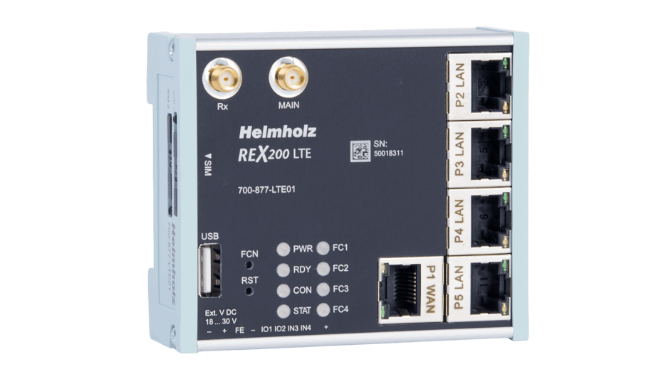 REX 200 Industrial Ethernet Router – EMPACK Messe DE