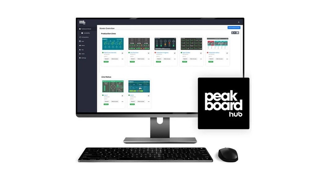 Peakboard Hub – EMPACK Messe DE