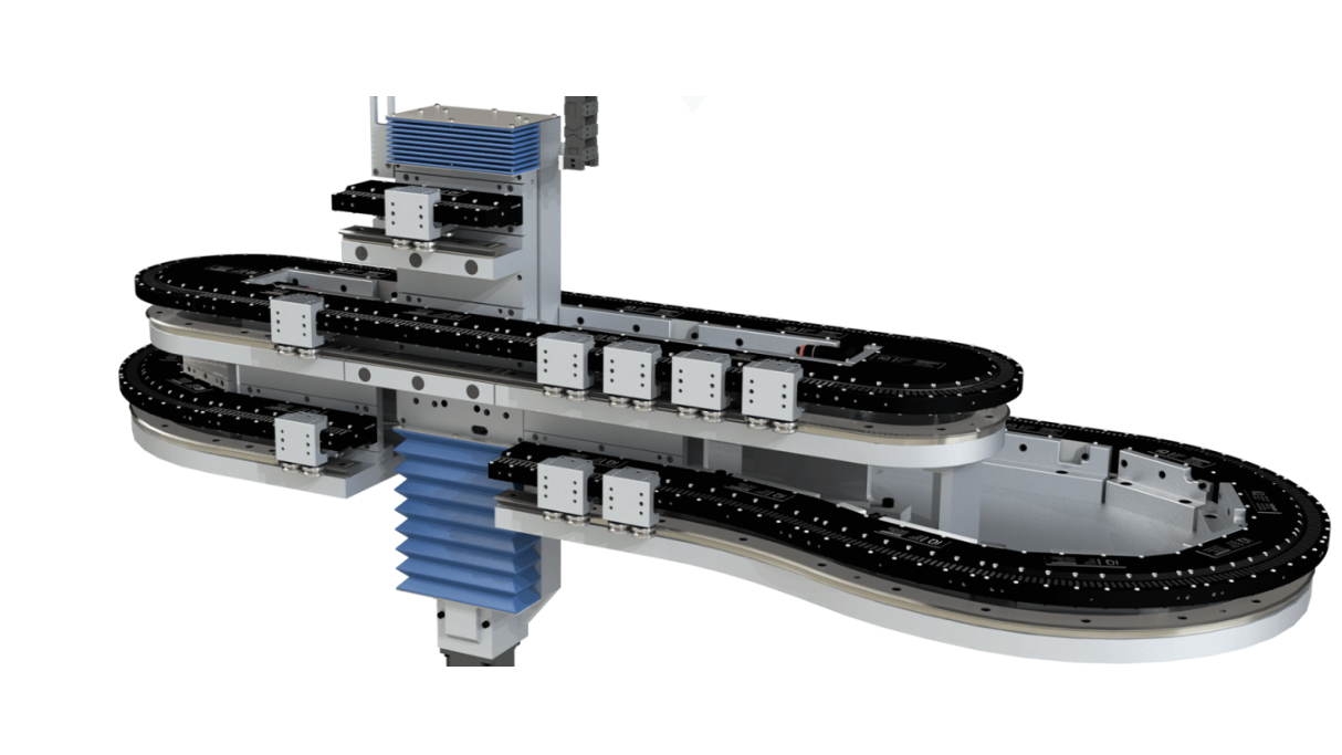 GFX TMS Guidance System for Beckhoff XTS – EMPACK Messe DE