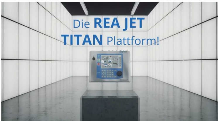 REA JET TITAN Platform: single operating concept – EMPACK Messe DE