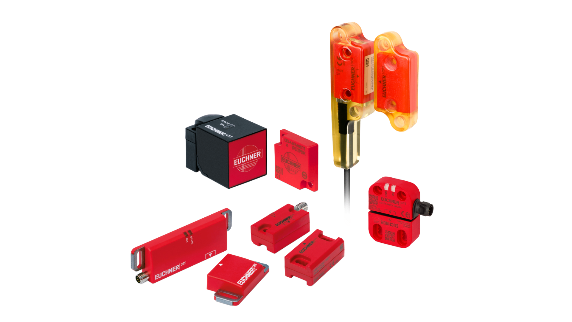 Transponder-coded safety switches without guard locking – EMPACK Messe DE