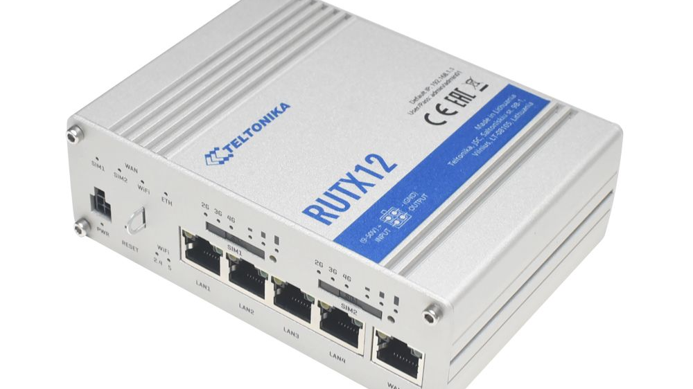 RUTX12 Dual LTE Cat 6 Router – EMPACK Messe DE