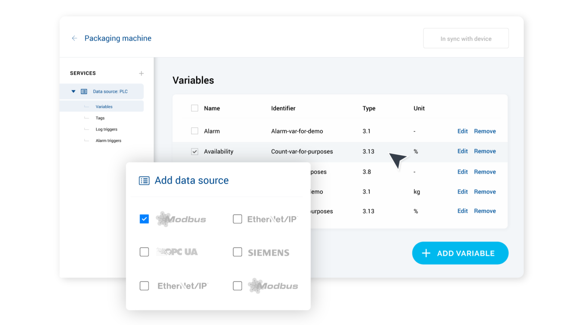 Cloud data logging – EMPACK Messe DE