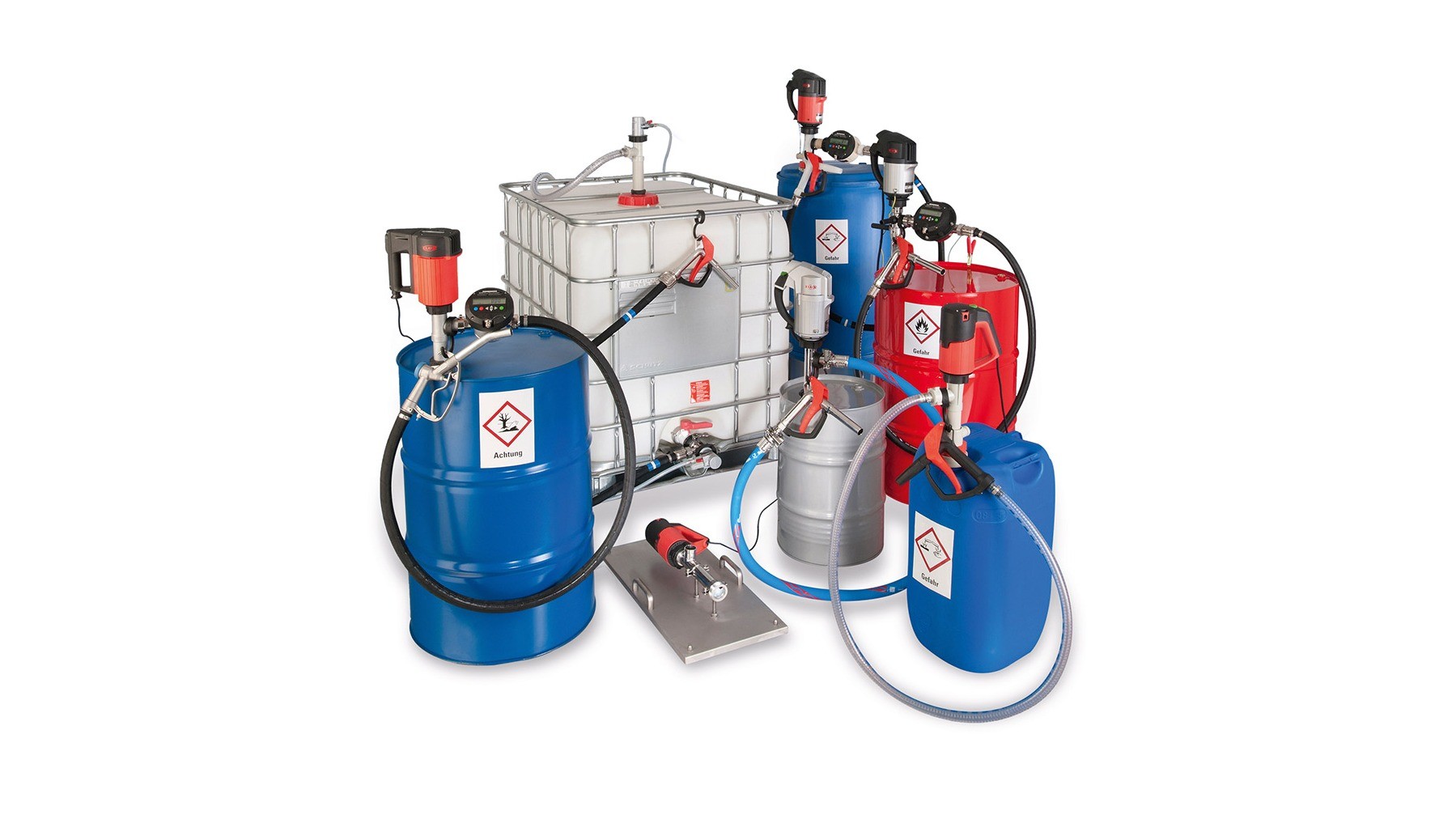 FLUX Drum and container pumps – EMPACK Messe DE