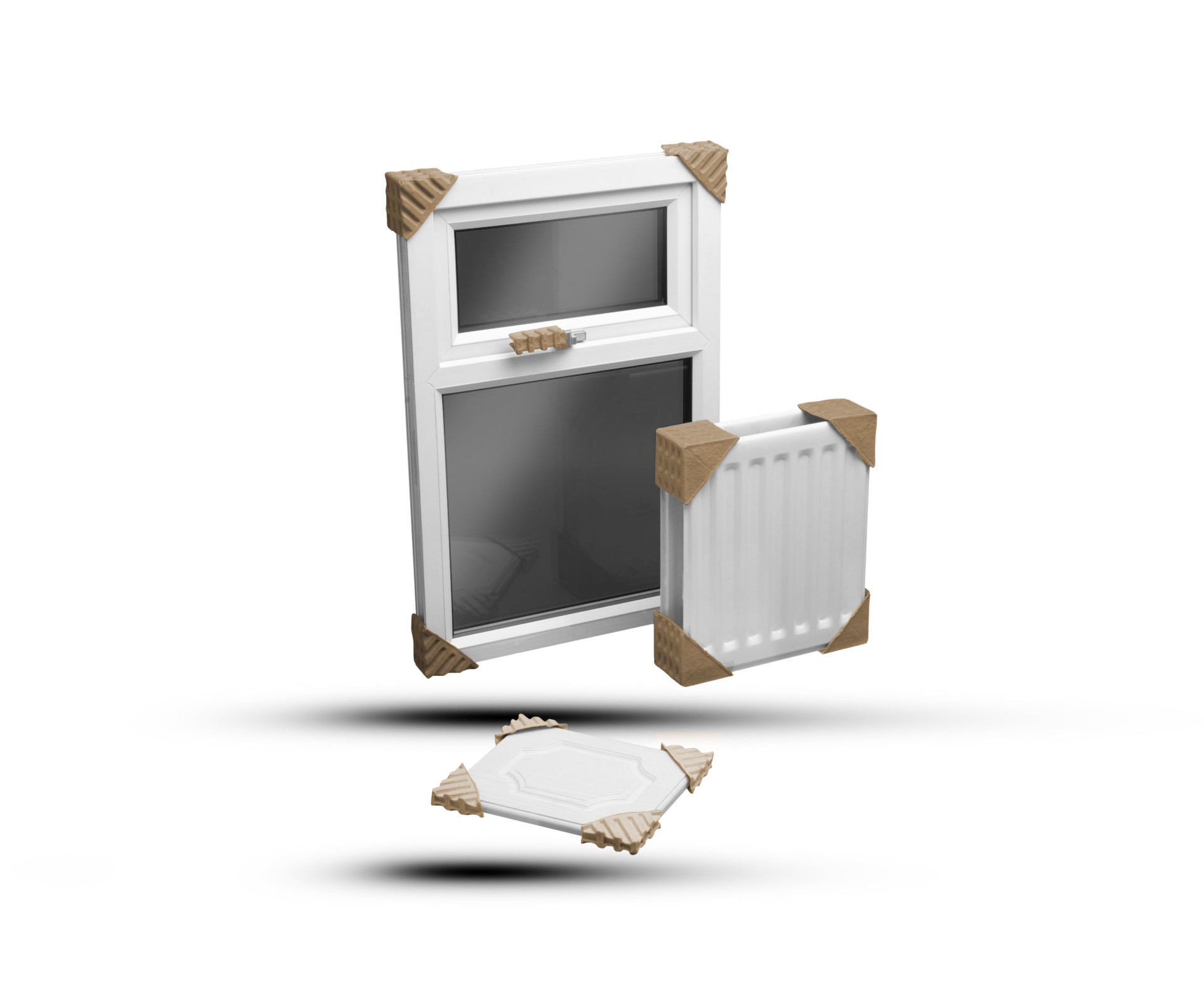 Pulp-Tec Faserguss Eckenschutz – EMPACK Dortmund