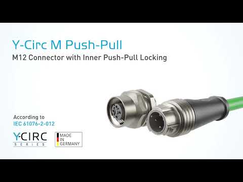 M12 Push-Pull with Inner Locking is International IEC Standard – LOGISTICS & AUTOMATION Hamburg