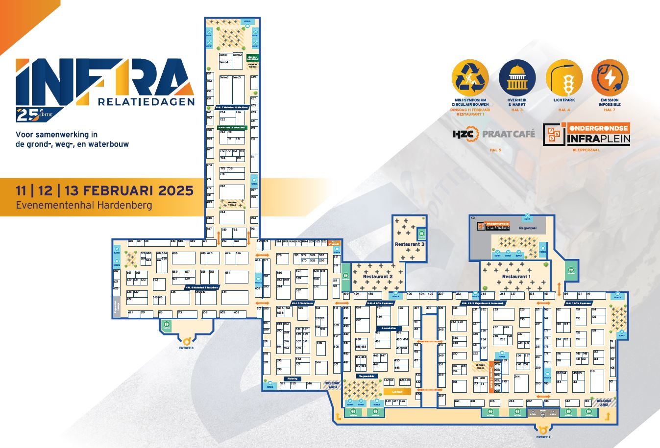 Plattegrond - Infra Relatiedagen Hardenberg