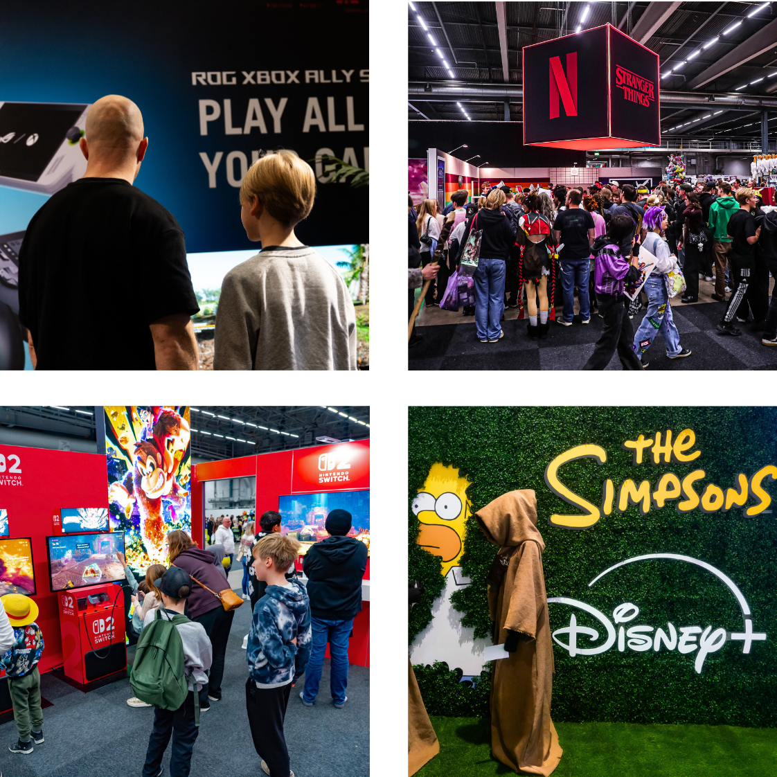 Exhibit at Comic Con