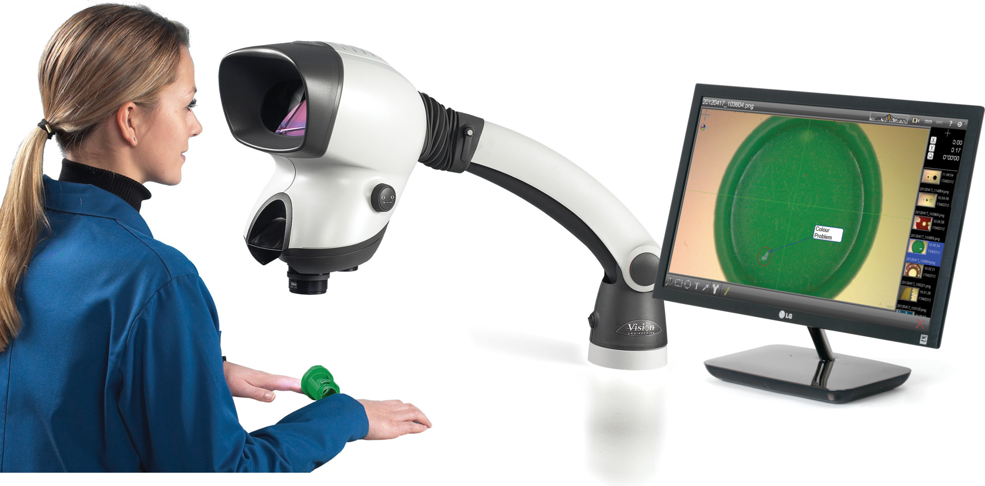 Eyepiece-less Stereo Microscope Mantis – All About Automation DE