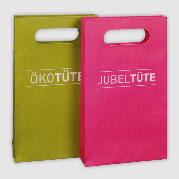 J-Cut Handle Paper Bags – Packaging Premiere & PCD Milan