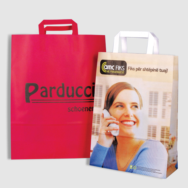 J-Cut Handle Paper Bags – Packaging Premiere & PCD Milan
