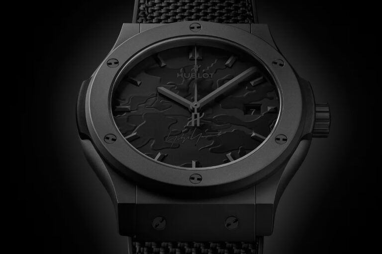 The Classic Fusion All Black Camo Marks Hublot and Yohji Yamamoto’s ...