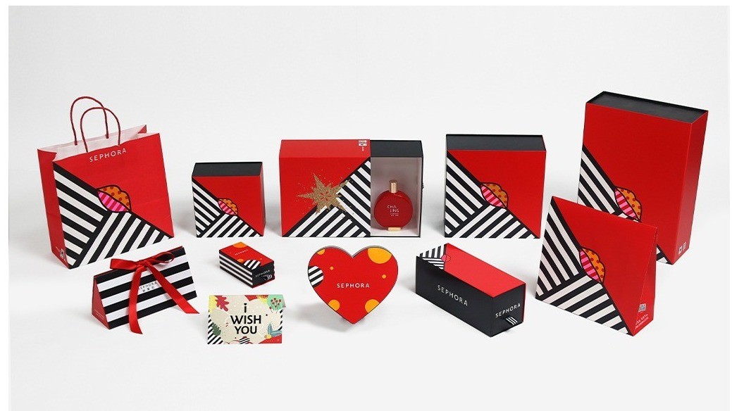 Sephora Packaging boxes and bags set – Paris Packaging Week