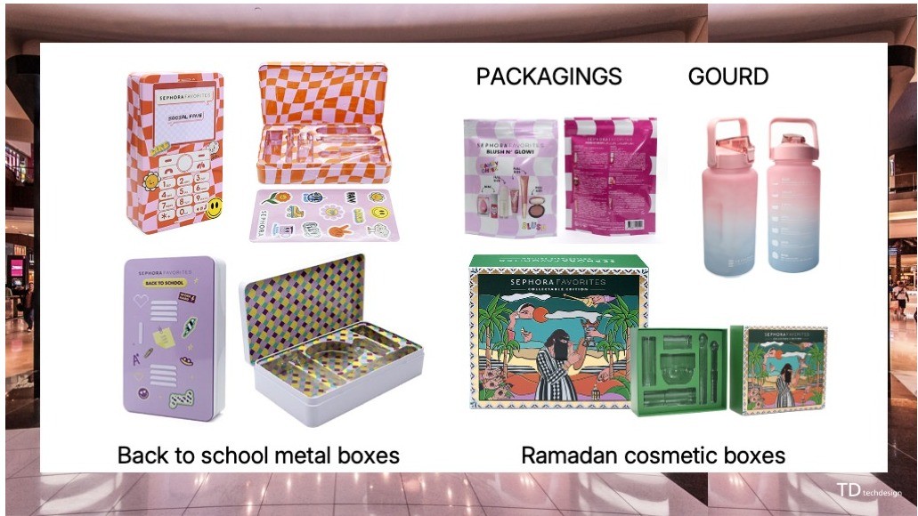 SEPHORA – Packagings , coffret Ramadan et boites métal back to school ...