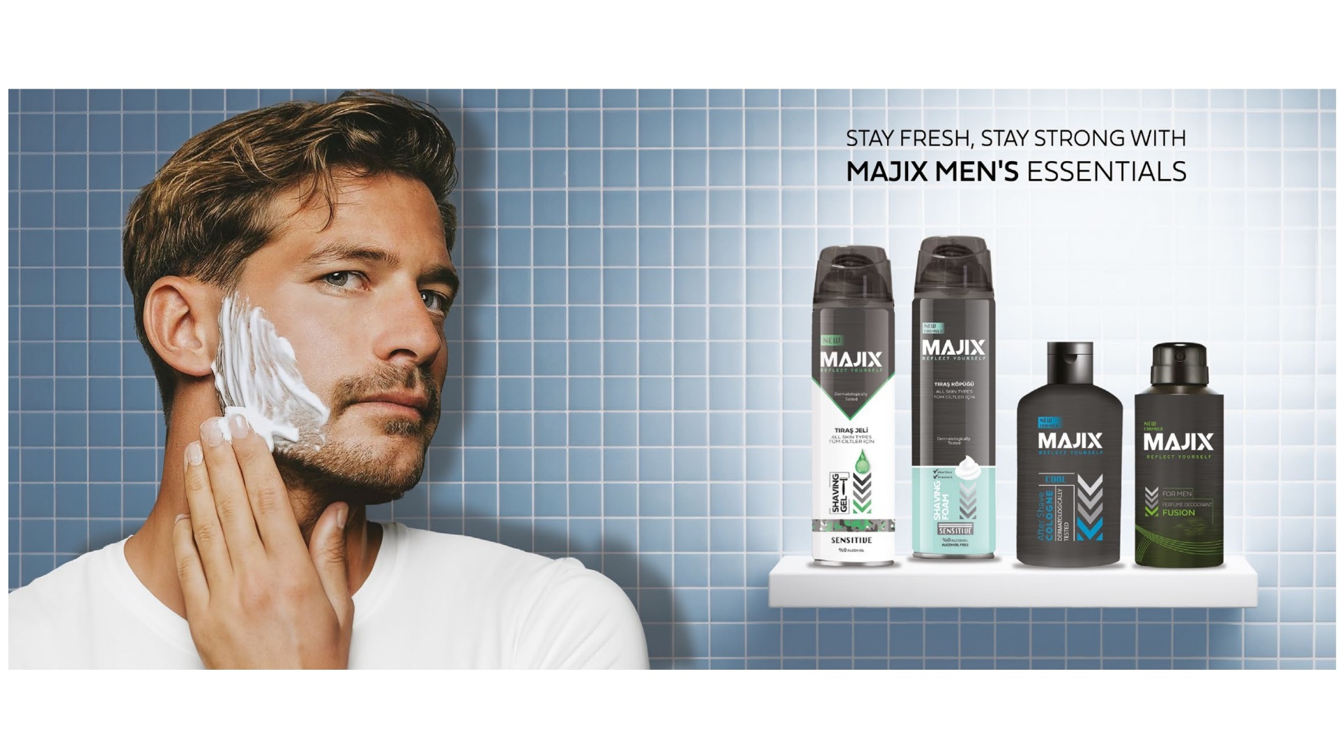 Majix Men’s Range – Stay Fresh, Stay Strong – Paris Packaging Week