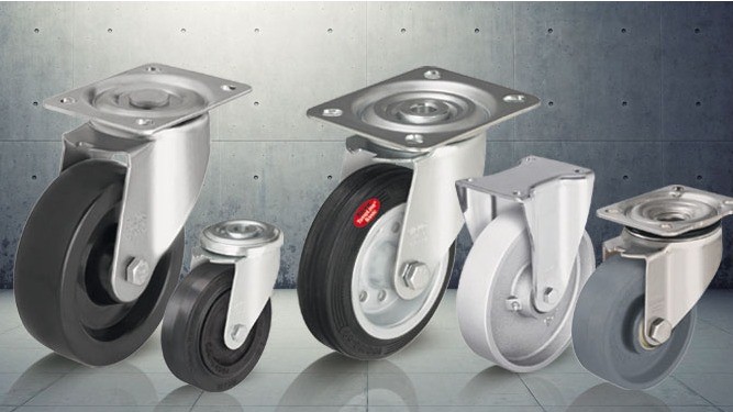 Rodas e rodízios resistentes ao calor para a aplicação com temperaturas ...