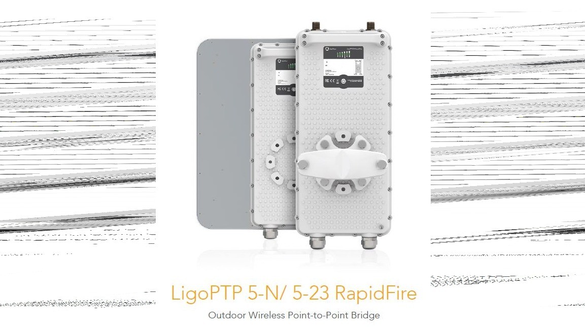LIGOWAVE PTP 5-N, 5-23 RapidFire – Empack and Logistics & Automation Porto
