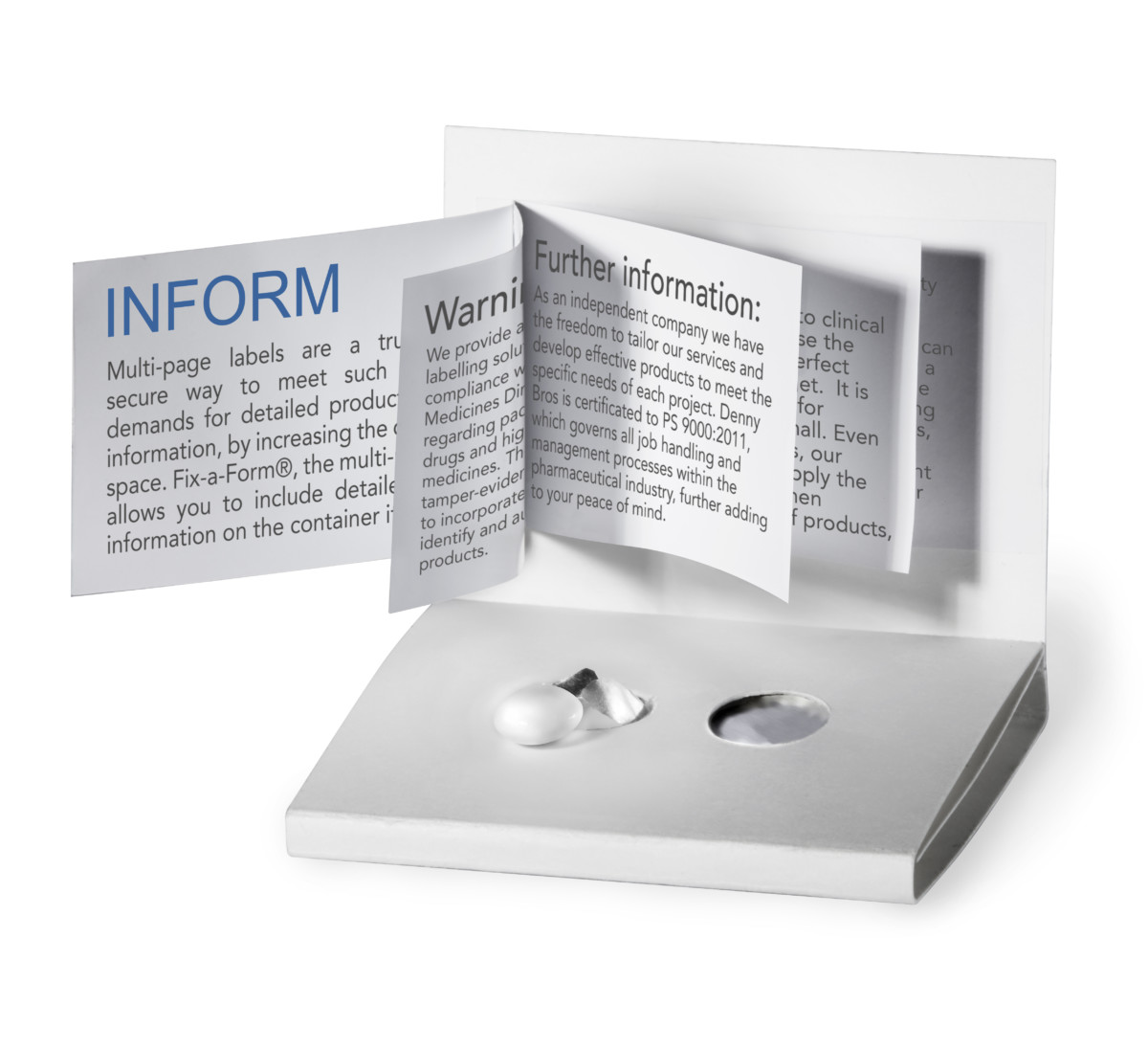 Booklet labels – Packaging Innovations & Empack NEC