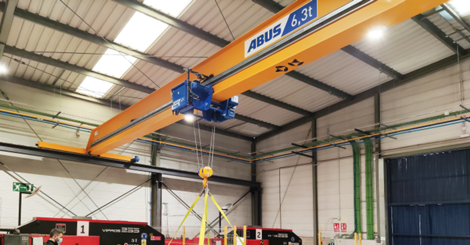 Sisteven installs equipment from Abus Cranes