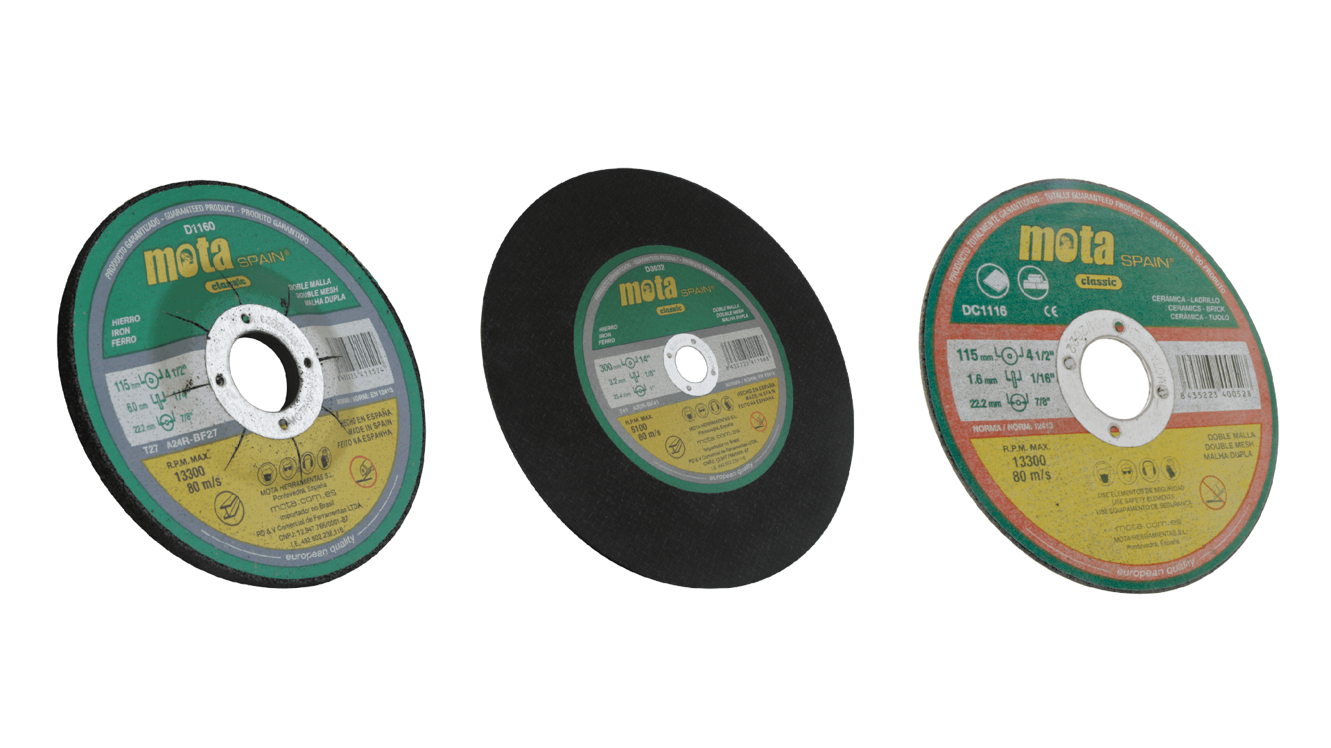 Cutting and grinding discs (Iron and stainless steel) - Advanced ...