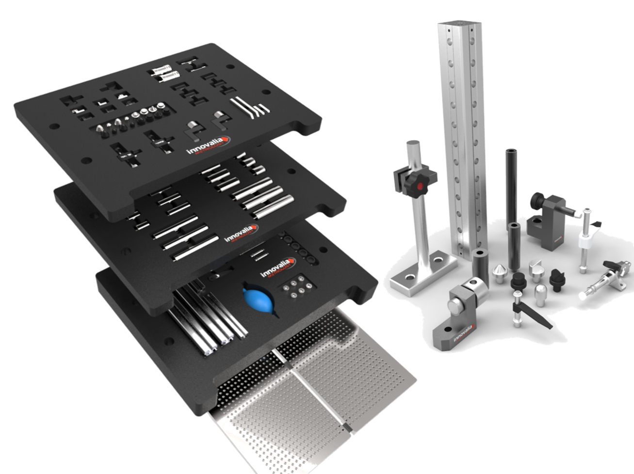 Fixture Kits Standard fixtures for CMM - Advanced Manufacturing Madrid